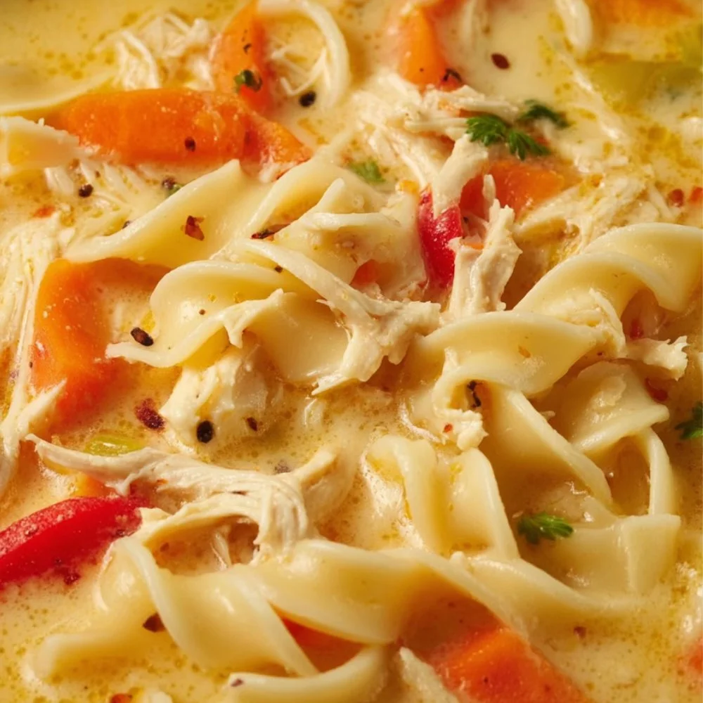 Creamy Chicken Noodle Soup
